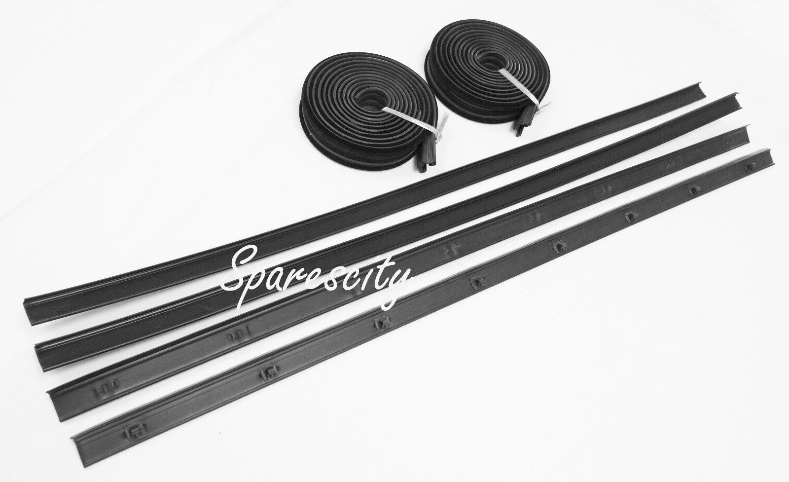 Door Belts & Bailey Channels for Holden HQ HJ HX HZ WB 6 Piece Rubber