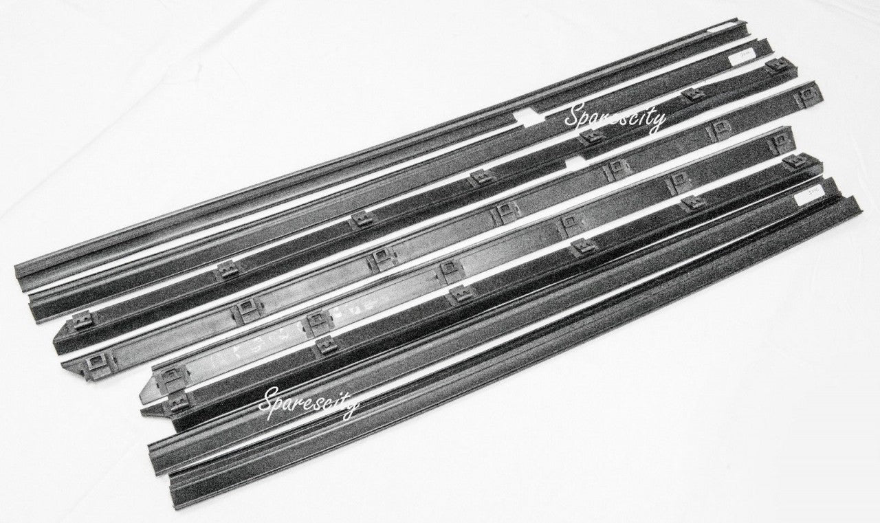 FORD DOOR BELT KIT FRONT & REAR, OUTER & INNER XD XE XF ZJ ZK ZL 8 pie