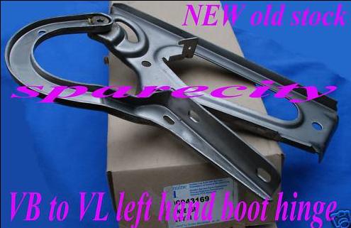 HOLDEN COMMODORE for VB VH VK VL LEFT HAND BOOT HINGE GENUINE GMH