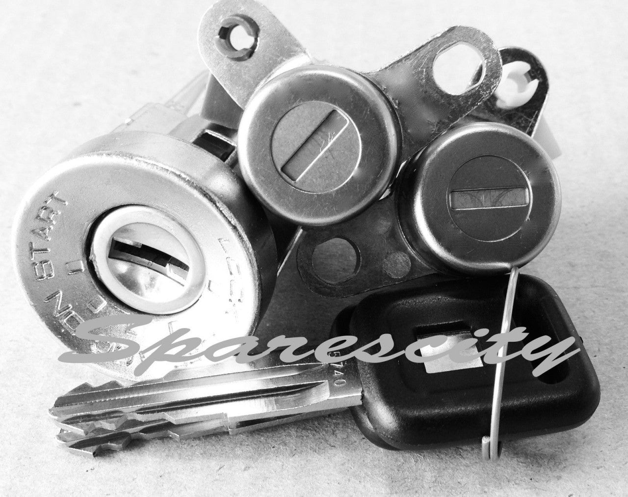 HOLDEN RODEO TF 1997 - 2003 IGNITION BARREL LOCK & 2 DOOR LOCK SET with ...